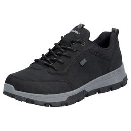 Rieker Herren Sneaker , Outdoorschuh, Halbschuh, Schn&uuml;rschuh mit TEX-Membran schwarz 41