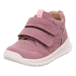 Superfit M&auml;dchen Klettschuh &raquo;BREEZE WMS: mittel&laquo; Sneaker mit halbhohem Schaft, Gr&ouml;&szlig;enschablone zum Download lila 23