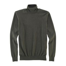 OLYMP Herren OLYMP Rollkragenpullover &raquo;OLYMP Strick Casual&laquo; gr&uuml;n M
