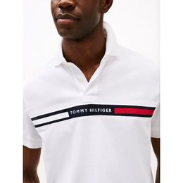 Tommy Hilfiger Herren Poloshirt &raquo;HILFIGER CHEST INSERT REG POLO&laquo; wei&szlig; XXL