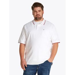 Tommy Hilfiger Big & Tall Tommy Hilfiger Big & Tall Herren Poloshirt &raquo;BT-POCKET CLASSIC FIT POLO-B&laquo; Gro&szlig;e Gr&ouml;&szlig;en wei&szlig; 3XL