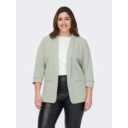 Only Carmakoma Damen Only CARMAKOMA Kurzblazer &raquo;CARELLY 3/4 LIFE BLAZER WVN&laquo; 50