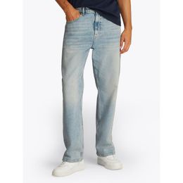 Tommy Jeans Herren Regular-fit-Jeans &raquo;Otis Regular Straight&laquo; Gerade geschnittene Jeans, regul&auml;rer Leibh&ouml;he blau 32, L&auml;nge 34
