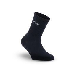 Fila Herren Socken 6 Paar tlg. breites Rippenb&uuml;ndchen, Cotton-Mix, Unisex 31-34