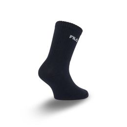 Fila Herren Socken 6 Paar tlg. breites Rippenb&uuml;ndchen, Cotton-Mix, Unisex 27-30