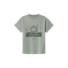 Hackett London T-Shirt 'Festival Wheel' Jungen Gr&ouml;&szlig;e 98/104 hellgr&uuml;n / dunkelgr&uuml;n