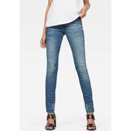G-Star Raw G-Star Damen G-STAR Skinny-fit-Jeans &raquo;Ly Mid Waist Skinny&laquo; moderne Version des klassischen 5-Pocket-Designs blau 26, L&auml;nge 30