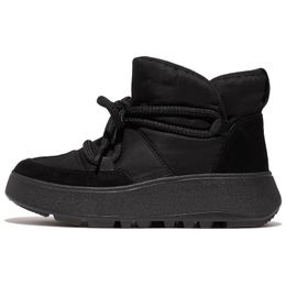 fitflop Damen Winterboots &raquo;F-MODE&laquo; Snowboots, Schlupfboots mit Plateau schwarz 43