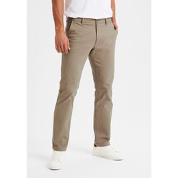 H.I.S. H.I.S Herren Chinohose &raquo;regular-fit&laquo; lange Hose, aus elastischer Baumwoll-Qualit&auml;t beige 32, L&auml;nge 34