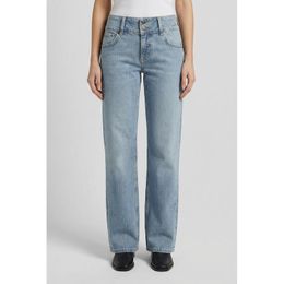Pepe Jeans Damen Gerade Jeans &raquo;STRAIGHT JEANS LW&laquo; mit doppeltem Knopfverschluss 31, L&auml;nge 30