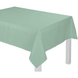 WIRTH Tischdecke &raquo;NEWBURY&laquo; gr&uuml;n Baumwolle, Polyester