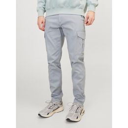 Jack & Jones Jack & Jones Herren Cargohose &raquo;JPSTMARCO JJJOE CARGO&laquo; grau 30, L&auml;nge 30