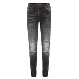 Cipo & Baxx Cipo & Baxx Jeans mit trendigen Ziern&auml;hten Herren Gr&ouml;&szlig;e 32 schwarz