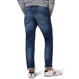 Tom Tailor Herren Tom Tailor 5-Pocket-Jeans &raquo;Josh&laquo; in Used-Waschung blau 38, L&auml;nge 34