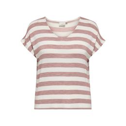 Only Carmakoma Damen Only CARMAKOMA V-Shirt &raquo;CARLIRA LIFE S/S V-NECK TOP JRS NOOS&laquo; M