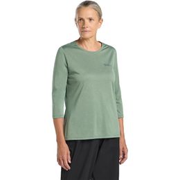 Jack Wolfskin Damen Funktionsshirt &raquo;CROSSTRAIL 3/4 T W&laquo; gr&uuml;n S (36)