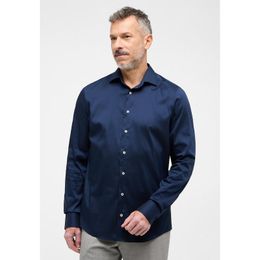 Eterna Herren Langarmhemd &raquo;SLIM FIT&laquo; EASY IRON (b&uuml;gelleicht) blau 46, Normalgr&ouml;&szlig;en