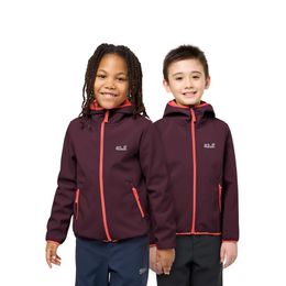Jack Wolfskin M&auml;dchen Softshelljacke &raquo;FOURWINDS JACKET KIDS&laquo; mit Kapuze 164