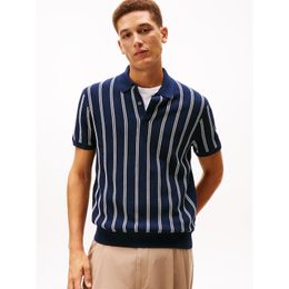 Tommy Hilfiger Herren Poloshirt &raquo;KNITTED VERTICAL STRIPE&laquo; normale Passform, aus Strick XL