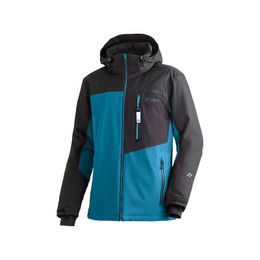 Maier Sports Herren &raquo;Oravice&laquo; Herren Winterjacke mit RV-Taschen und Kapuze, wasserdicht blau 54
