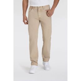Levi's Levi's Herren Straight-Jeans &raquo;501 LEVI'S ORIGINAL&laquo; mit Markenlabel beige 30, L&auml;nge 32