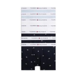 Tommy Hilfiger Underwear Kinder Trunk &raquo;7PK TRUNK PRINT&laquo; Packung, 7er, 7 Stk. mit Logo-Stretchbund 152/158, 7 Stk.