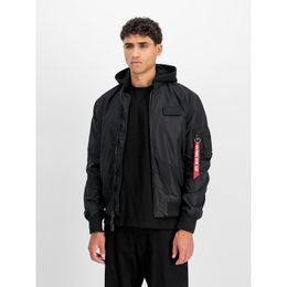 Alpha Industries Herren Bomberjacke &raquo;MA-1 TT HOOD&laquo; mit Kapuze L