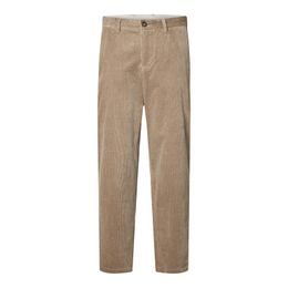 Selected Herren Selected Cordhose &raquo;SLHREG-TAPERED MATT CORD PANTS&laquo; grau 32, L&auml;nge 32