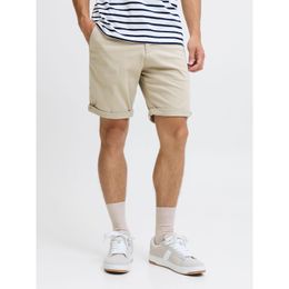 Jack & Jones Jack & Jones Herren Chinoshorts &raquo;JPSTBOWIE JJSHORTS S&laquo; mit Aufschlag beige XXL, N-Gr
