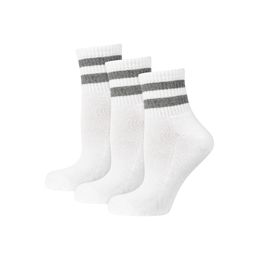 Nur Der Socken Herren Gr&ouml;&szlig;e 43/46 grau / wei&szlig;