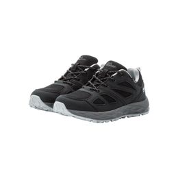 Jack Wolfskin M&auml;dchen Sneaker &raquo;WOODLAND 2 TEXAPORE LOW K&laquo; grau UK10-EU28, Normalschaft