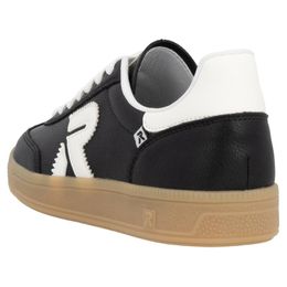Rieker Sport Damen RIEKER Sport Sneaker &raquo;San Diego Swing2GO&laquo; Retro-Sneaker, Freizeitschuh, Halbschuh mit herausnehmbarem Fu&szlig;bett schwarz-wei&szlig; 40