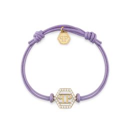 Philipp Plein Jewellery Armband ' LINKED ' Damen Gr&ouml;&szlig;e One Size lila