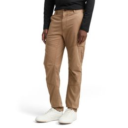 Tom Tailor Denim Herren Tom Tailor Denim Cargohose mit Taschen beige S, N-Gr