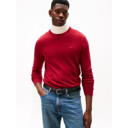 Tommy Hilfiger Herren Rundhalspullover &raquo;PIMA ORG CTN CASHMERE CREW NECK&laquo; rot 3XL