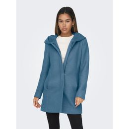 Only Damen Only Langjacke &raquo;ONLSEDONA LIGHT COAT OTW NOOS&laquo; mit Kapuze Materialmix S