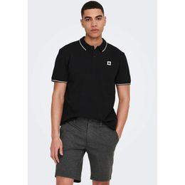 Only & Sons Only & Sons Damen ONLY & SONS Poloshirt &raquo;ONSFLETCHER SLIM SS POLO NOOS&laquo; schwarz L