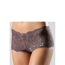 Nuance Damen Panty aus Spitze grau 32/34