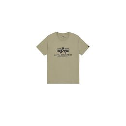 Alpha Industries Herren T-Shirt &raquo;Basic T-Shirt BL&laquo; gr&uuml;n M