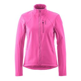 Gonso Damen Fahrradjacke &raquo;ADVENTURE JACKET SOFTSHELL W&laquo; Damen Radjacke, atmungsaktiv, Slim Fit pink 40