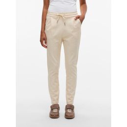 V&eacute;ro Moda Vero Moda Damen Jogger Pants &raquo;VMEVA MR LOOSE STRING PANT GA NOOS&laquo; hinten mit elastischem B&uuml;ndchen beige XL (42), L&auml;nge 32