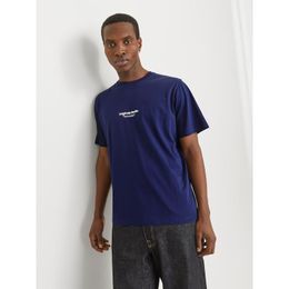 Jack & Jones Jack & Jones Herren Rundhalsshirt &raquo;JORVESTERBRO TEE SS CREW NECK NOOS&laquo; blau S