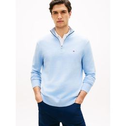 Tommy Hilfiger Herren Troyer &raquo;ESSENTIAL COTTON ZIP MOCK&laquo; S