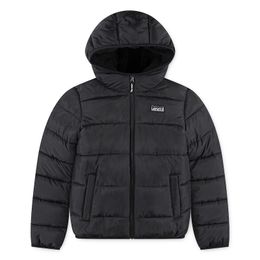 Levi's Kids Herren Levi's Kids Steppjacke &raquo;LVB SHERPA LINED MDWT PU&laquo; mit Kapuze warm wattiert schwarz 6 (116)