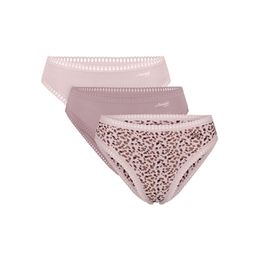 Sloggi Tai-Slip ' Blue GO Crush ' Damen Gr&ouml;&szlig;e S beige / taupe / pink