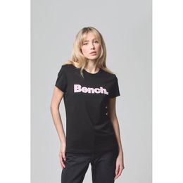Bench. Damen Kurzarmshirt &raquo;LEORA&laquo; schwarz 36
