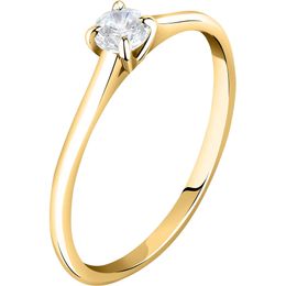 Live Diamond Ring Damen Gr&ouml;&szlig;e 54 gold