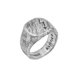 Haze&Glory Haze&glory Ring 'Thunder' Herren Gr&ouml;&szlig;e 66 silber