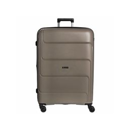 Check.In St. Louis - 4-Rollen-Trolley 77 cm erw. (altrosa) in taupe | Gr.: onesize