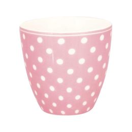 GreenGate MINI Latte Cup DOTTY PALE PINK Rosa mit wei&szlig;en Punkten | Gr.: onesize